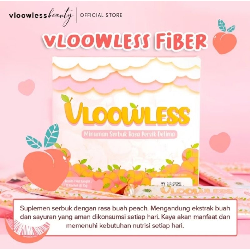 Jual VLOOWLESS FIBER VFIBER READY STOCK | Shopee Indonesia