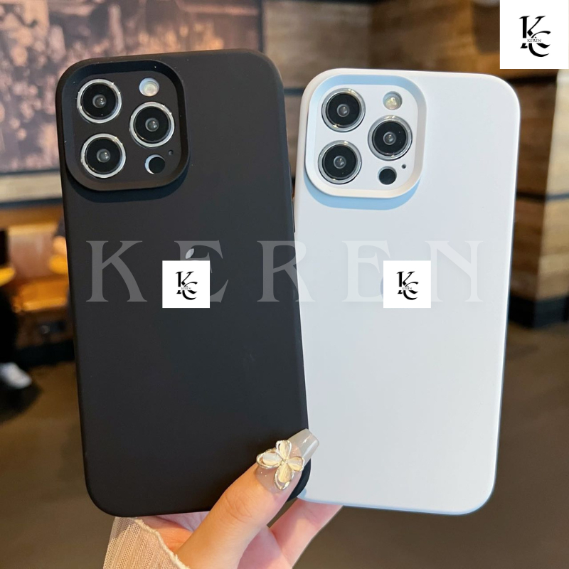 Jual Silikon Bludru Black Edition Anti Noda Protector case For IP X ...