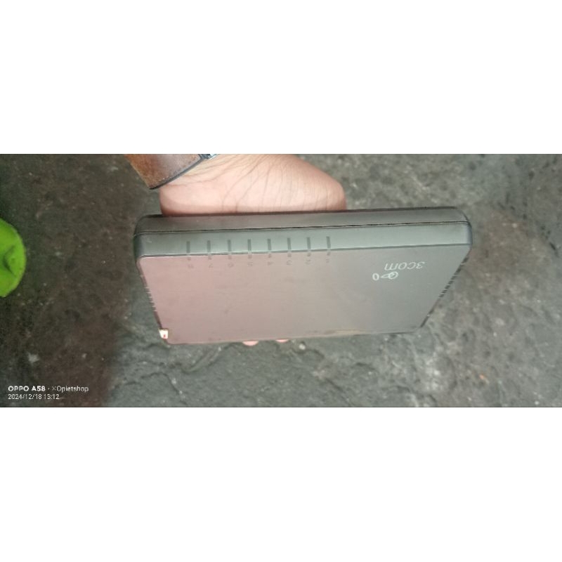 Jual 3Com 3CFSU08 switch 8port all port normal | Shopee Indonesia