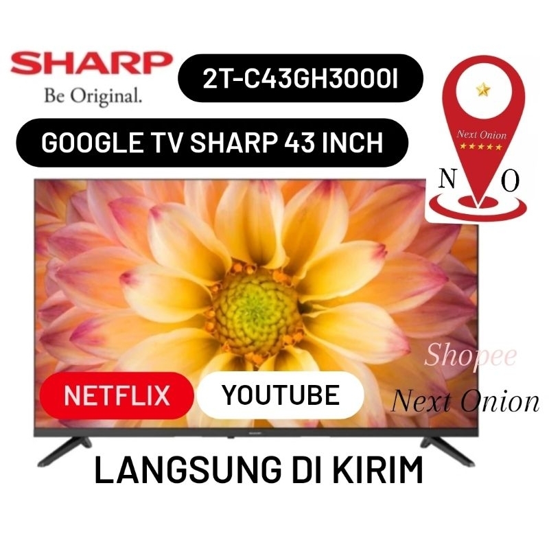 Jual GOOGLE TV LED SHARP 43 INCH 32 INCH | Shopee Indonesia