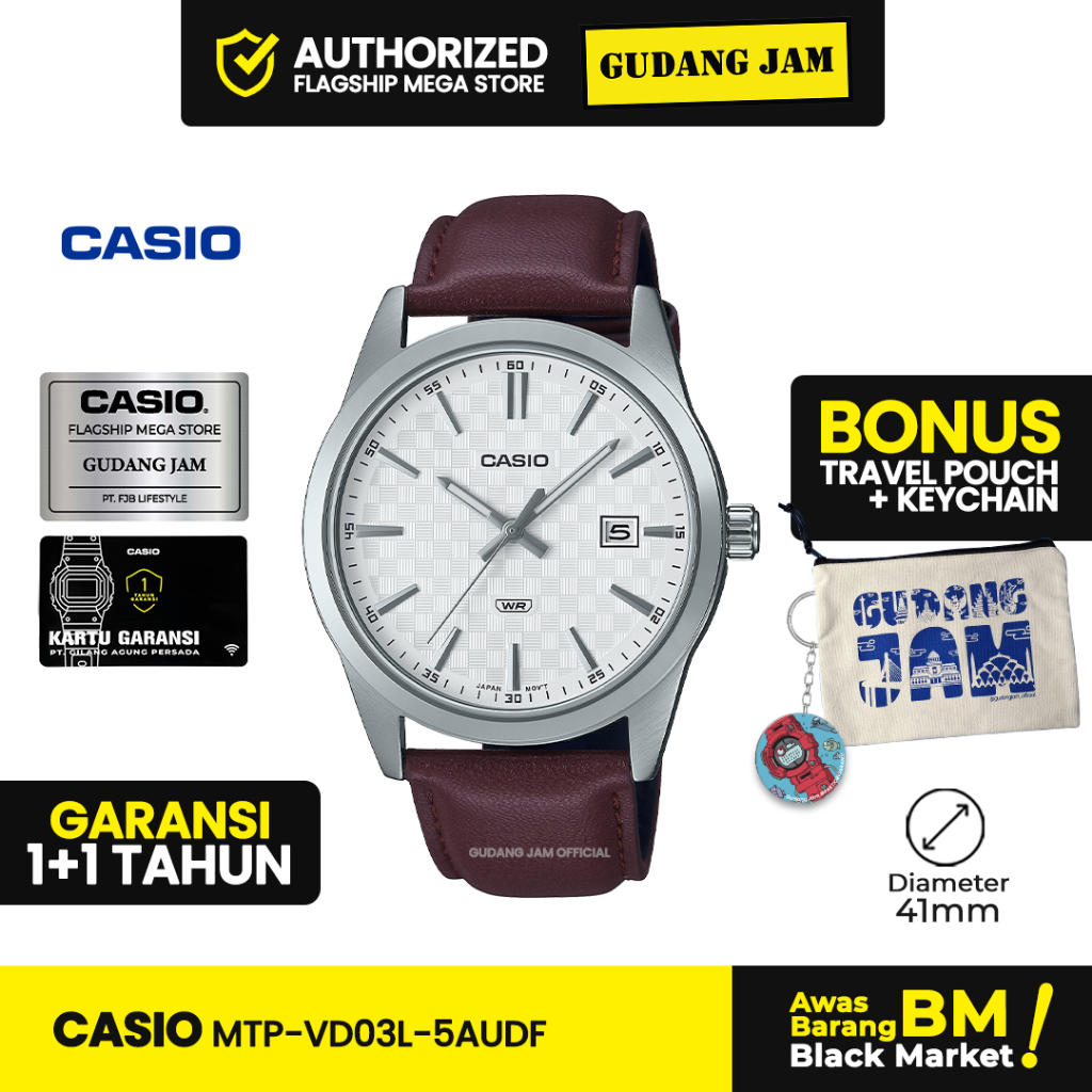 Jual Jam Tangan Casio MTP-VD03L-5AUDF MTP-VD03L MTP-VD03 MTPVD03L MTP ...