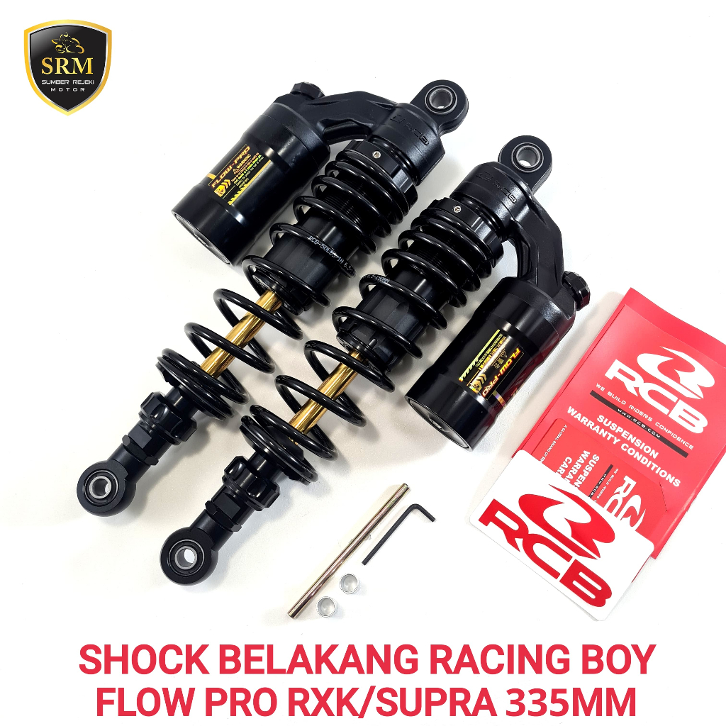 Jual Shock Belakang Racing Boy Flow Pro RXK/Supra 335MM | Shopee Indonesia