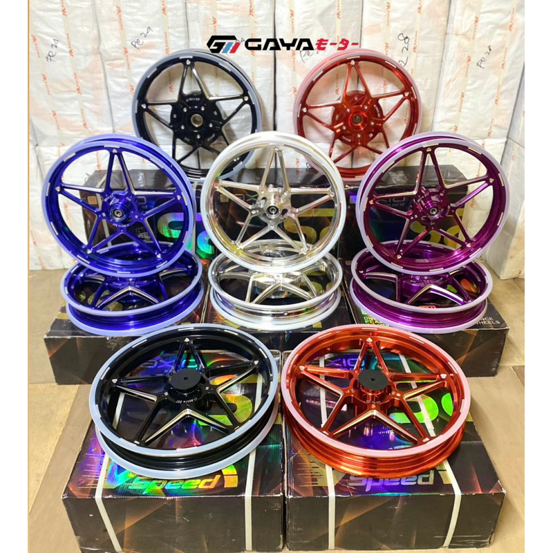 Jual VELG AXIO RACING ORIGINAL CNC VSPEED X-1 185x14 & 215x14 VARIO 110 ...