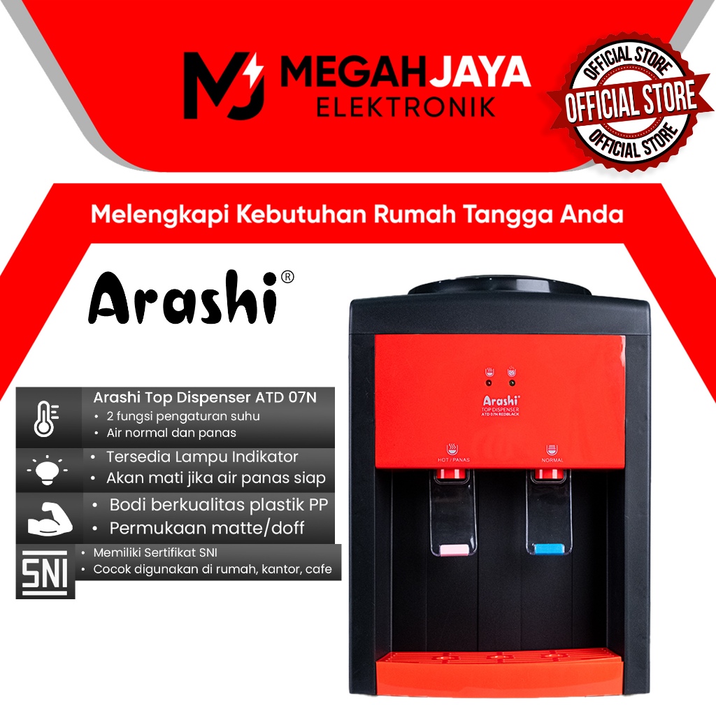 Jual [COD READY] ARASHI / SANEX DISPENSER 2 in 1 ATD 07 08 N / ATD 07N / D102 / D 102 (NORMAL ...
