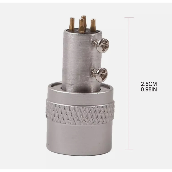 Jual Alumunium Alloy Tonearm SME Headshell Socket Connector for ...