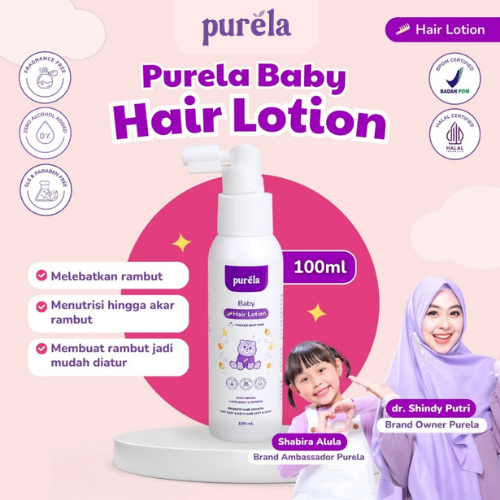 Jual PURELA Hair Lotion Rambut Bayi dan Anak / Nutrisi Rambut Bayi ...