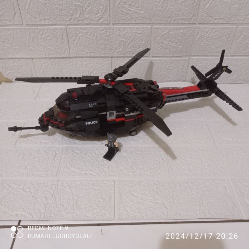 Jual Lego kw helikopter SWAT/Lego kendaraan besar/Lego Helikopter besar ...