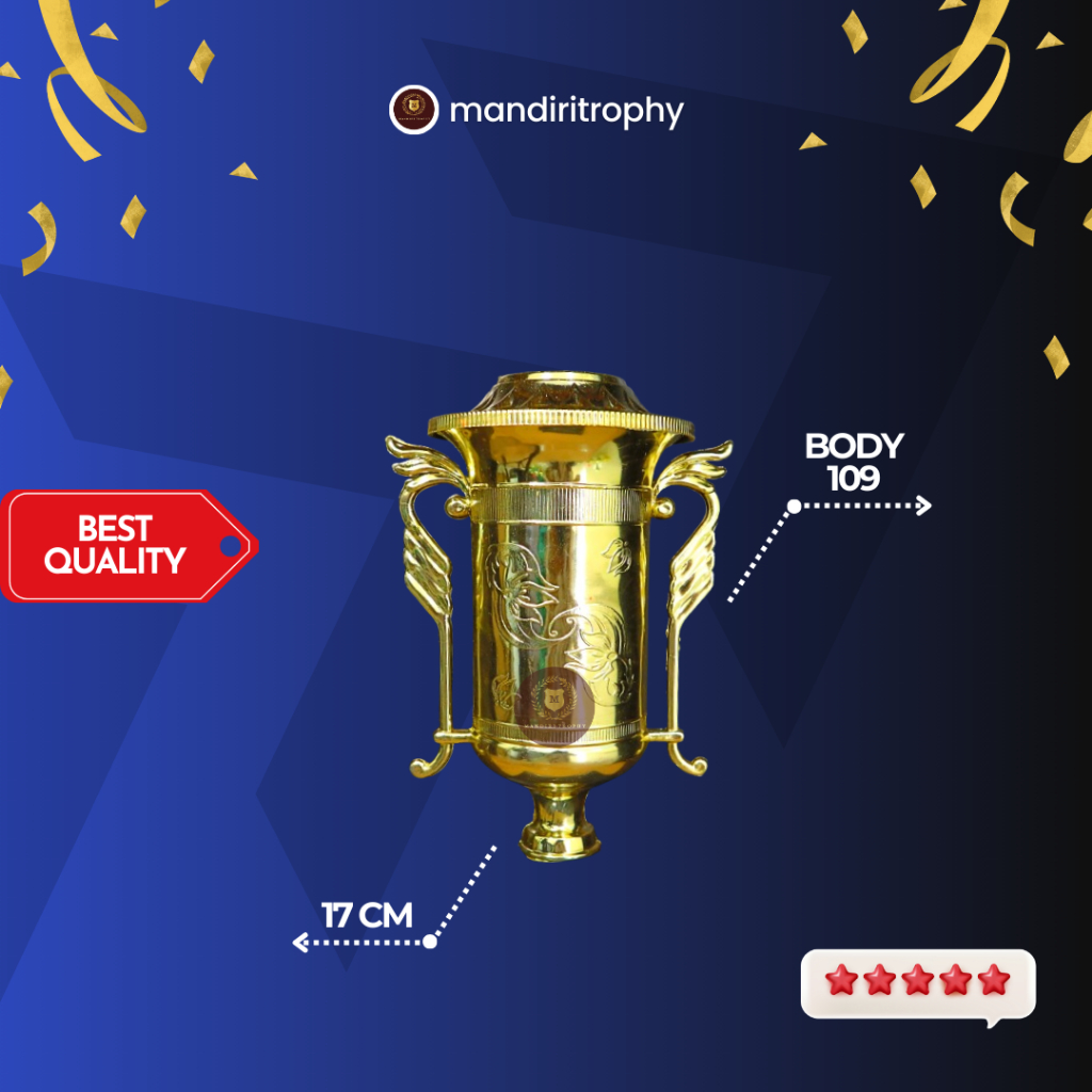 Jual TROPHY / BODY PIALA TERMURAH 109 CL ( GOLD MUDA ) | Shopee Indonesia