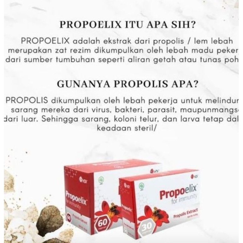 Jual propoelix for immunity 60,30original 2025 juni | Shopee Indonesia