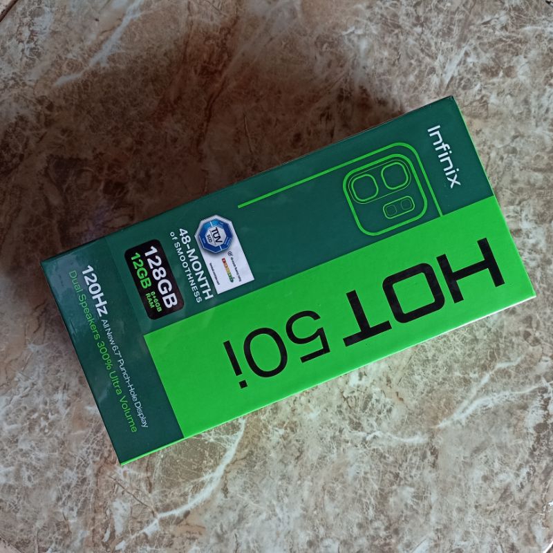 Jual Infinix Hot 50i Ram 6/128GB Garansi Resmi - no Repack | Shopee ...