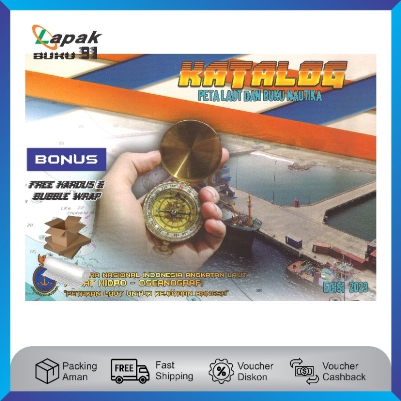 Jual Buku Katalog Peta Laut Dan Buku Nautika Edisi 2023 | Shopee Indonesia