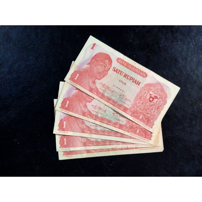 Jual 1 Rupiah seri pak Dirman 1968 bekas Marta Collectin 02 Koleksi ...