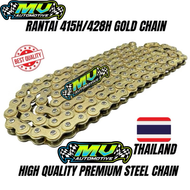 Jual RANTAI RANTE RVN RACING WARNA GOLD 428H 130L 415 H 130L RVN RACING THAILAND PNP KE GEAR SSS ...