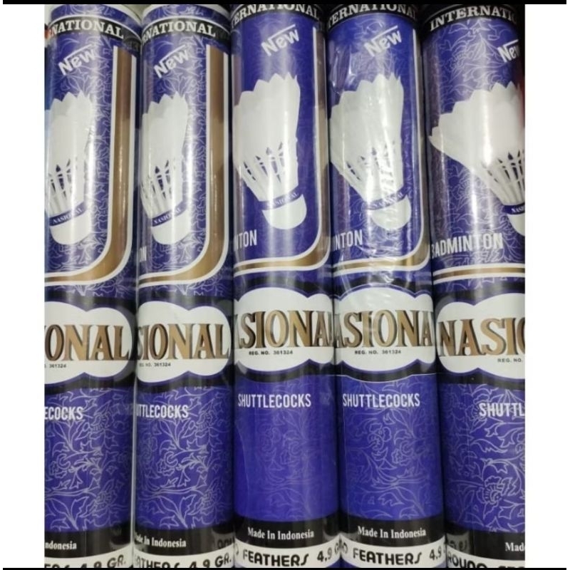 Jual Bola Bulutangkis/Kok Badminton/Shuttlecock Badminton merk NASIONAL ...