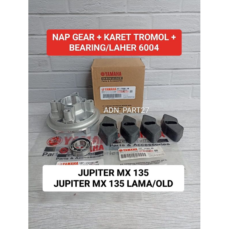 Jual Paket nap gear (1S7/5YP) Dudukan gir set belakang Jupiter mx 135 ...