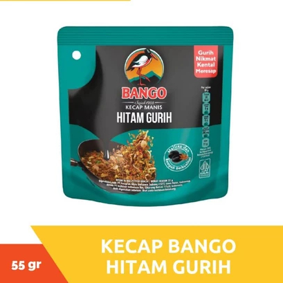 Jual BANGO Kecap Manis Hitam Gurih 55 gr | Shopee Indonesia