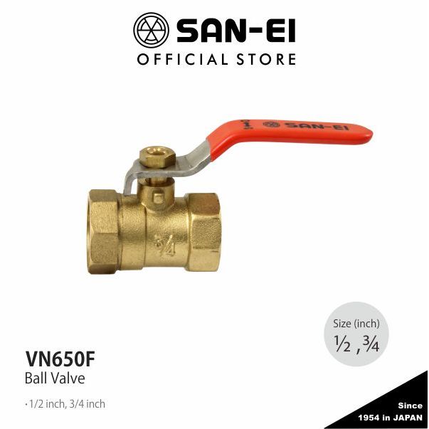 Jual SAN-EI Ball Valve VN650F | Stop Kran | Shopee Indonesia