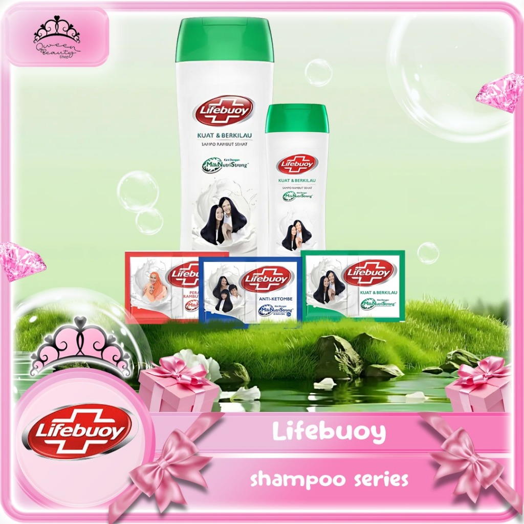 Jual Lifebuoy Shampoo Series | Kuat dan Berkilau | Sachet Renceng (isi ...