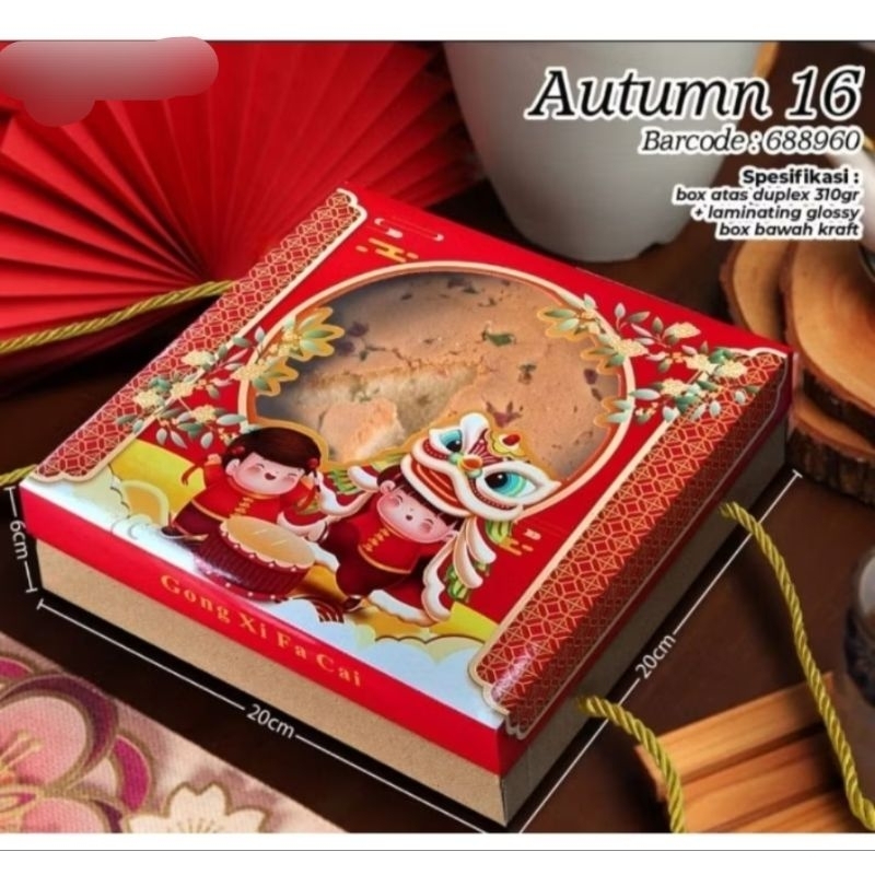 Jual Box Dus Kotak lapis/kotak bolu/kotak 20x20cm 22x22cm hampers kue ...