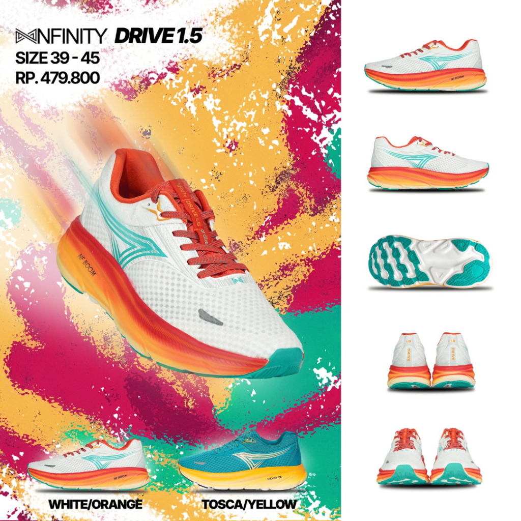 Jual Sepatu Running Ardiles Nfinity Drive 1.5 Original | Shopee Indonesia