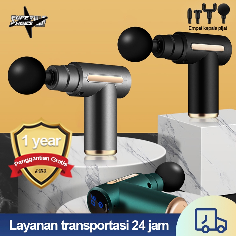 Jual Pijat Elektrik Massage Gun Alat Gun Smart Alat Pijat Pijat Getar ...