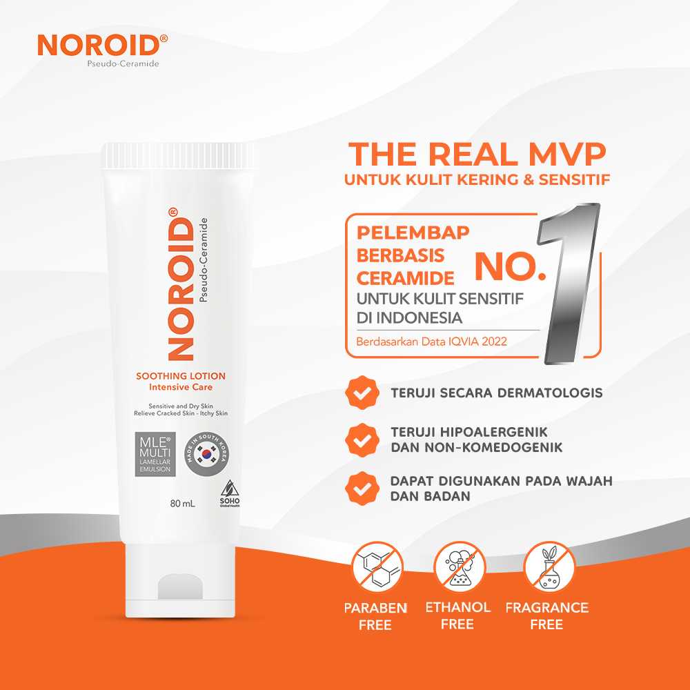 Jual Noroid Soothing Lotion Pelembap Moisturizer Harian Untuk Semua ...