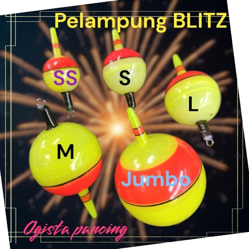 Jual PELAMPUNG BLITZ JUMBO XL / PENGAMBANG PANCING / PELAMPUNG PANCING ...