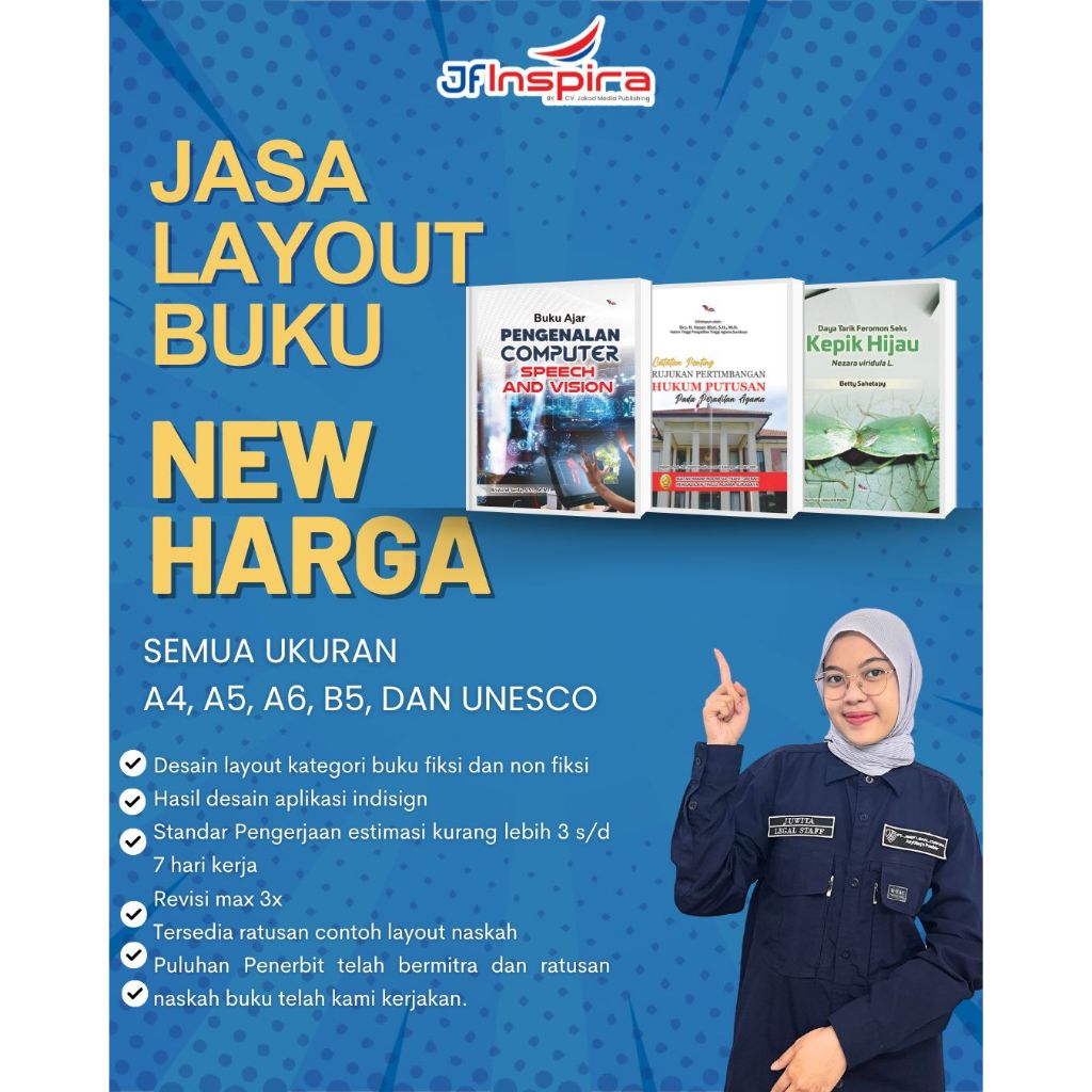 Jual Jasa Desain Layout Buku Semua Kategori Buku Dari Penerbit Asli ...
