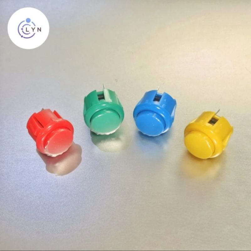 Jual Tombol START Arcade Push START Button DingDong Push ON SANWA ...