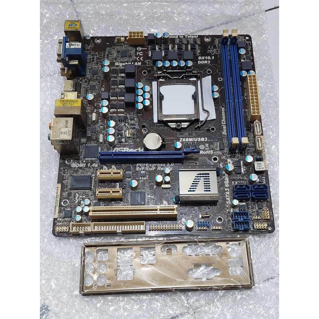 Jual Motherboard Asrock Z68M/USB3 Ddr4 ( Lga 1155 ) | Shopee Indonesia