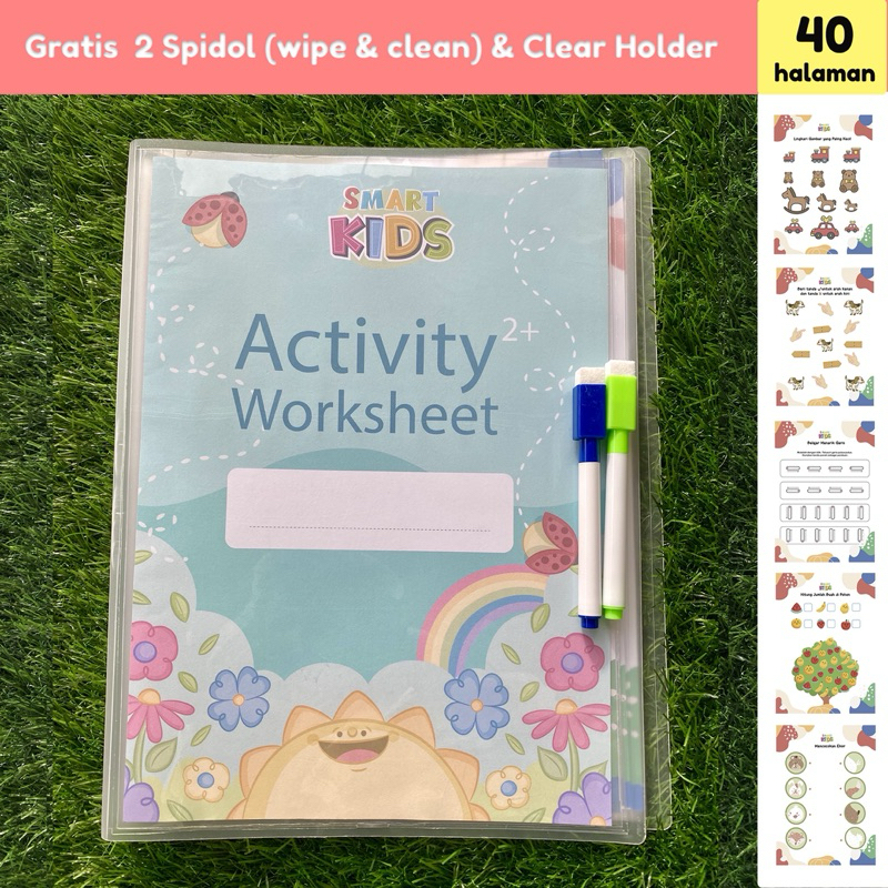 Jual Buku Aktivitas Pertama Ku (worksheet activity) Usia 2-5th Paud TK ...