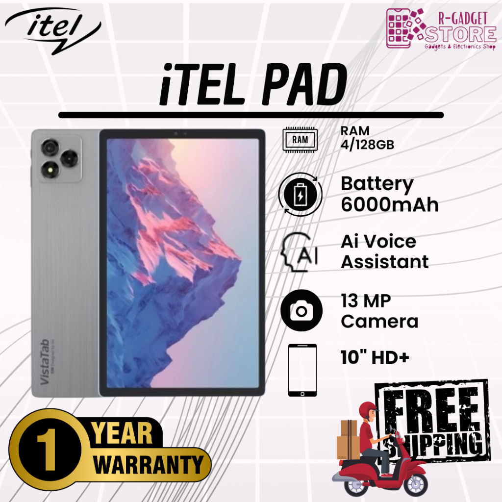 Jual ITEL VISTA TAB 10 [4/128GB] || GARANSI RESMI || NON REPACK ...