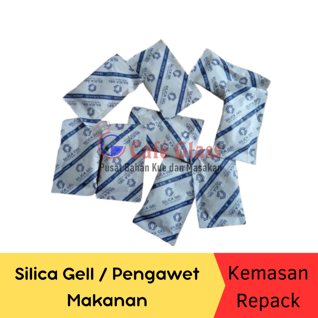 Jual Silica Gell Repack / Pengawet Makanan- 100Gr | Shopee Indonesia