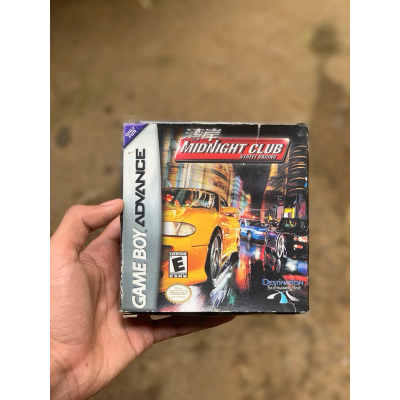 Jual KASET GAMEBOY ADVANCE MIDNIGHT CLUB STREET RACING ORIGINAL ...