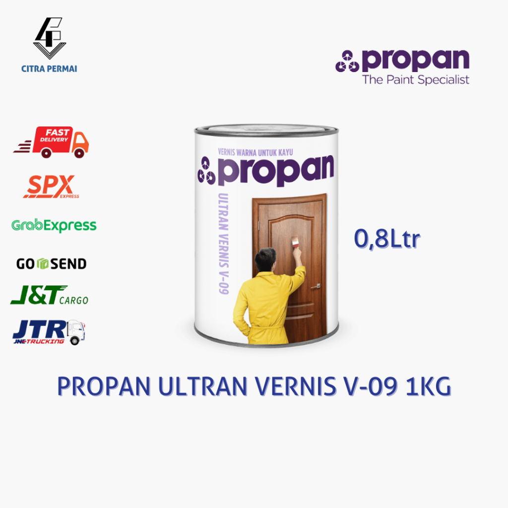 Jual CAT PROPAN ULTRAN VERNIS V-09 1KG (0,8 LITER) | Shopee Indonesia