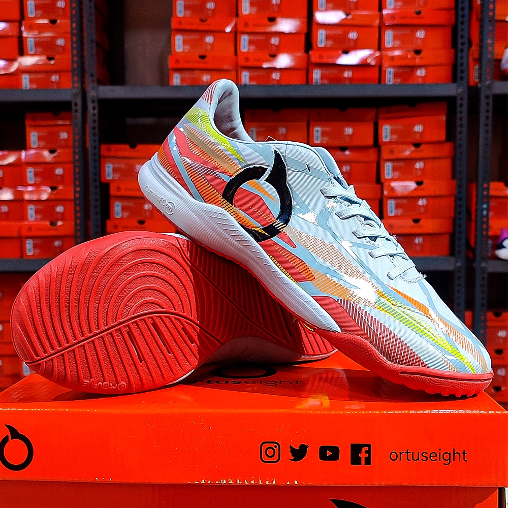 Jual Ortuseight Catalyst Hyperion IN Cloud Blue Ortrange Sepatu Futsal Ringan Promo | Shopee ...