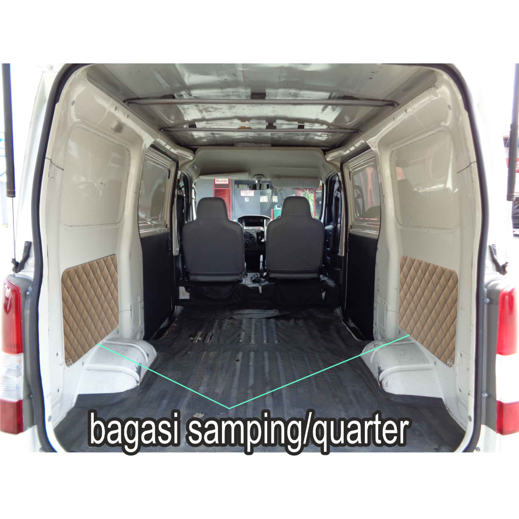 Jual bakleding bagasi kecil /quarter grandmax minibus/blinvan 4mm cover ...