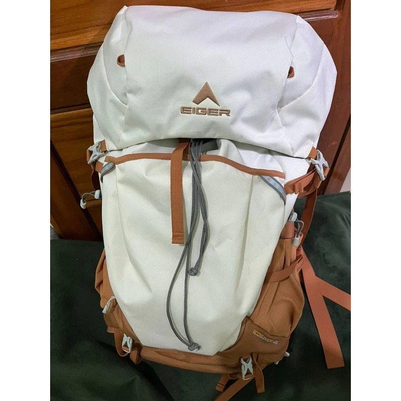 Jual Promo Tas Gunung Ecosavior 45 WS White Carrier Pendaki Gunung ...