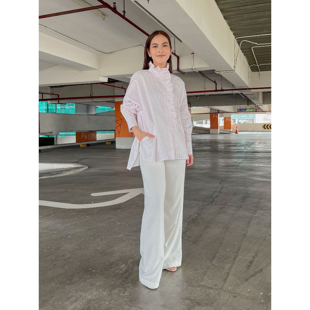 Jual Aleza - Taza Shirt - Atasan Kemeja Wanita | Shopee Indonesia