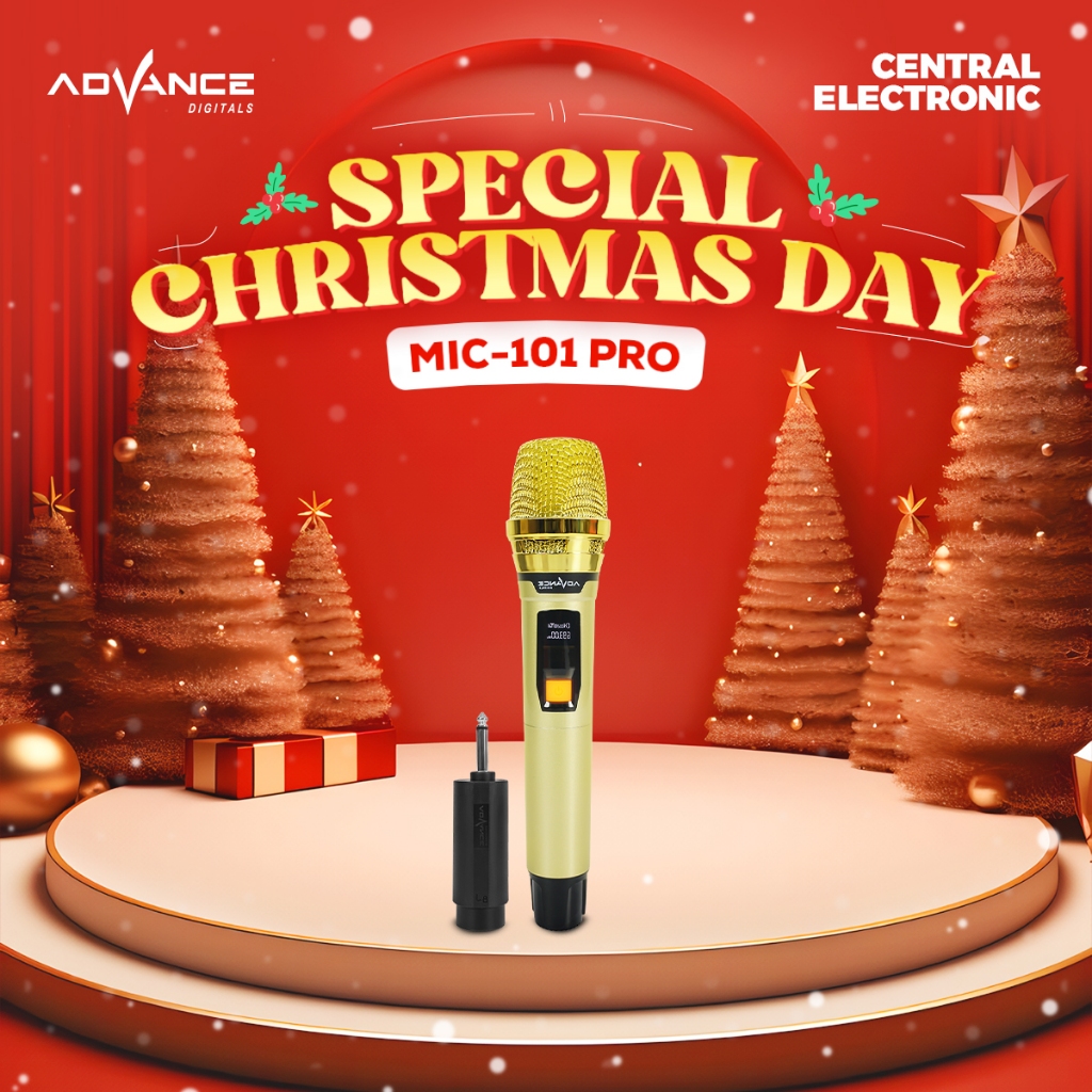 Jual Advance Mic Wireless SINGLE MIC-101 PRO | Shopee Indonesia