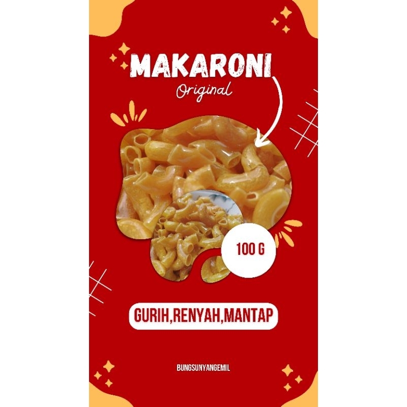 Jual Makaroni Original 100g | Shopee Indonesia