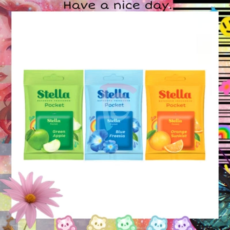 Jual Stella Pocket Bathroom 10 gr Stella Poket Pengharum Kamar Mandi ...