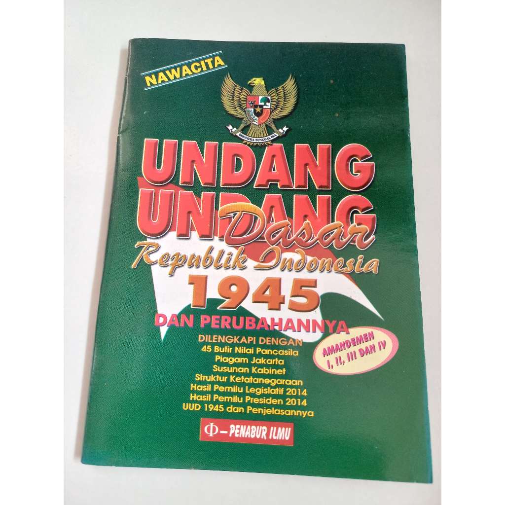 Jual buku undang undang dasar 1945 dan perubahan | Shopee Indonesia