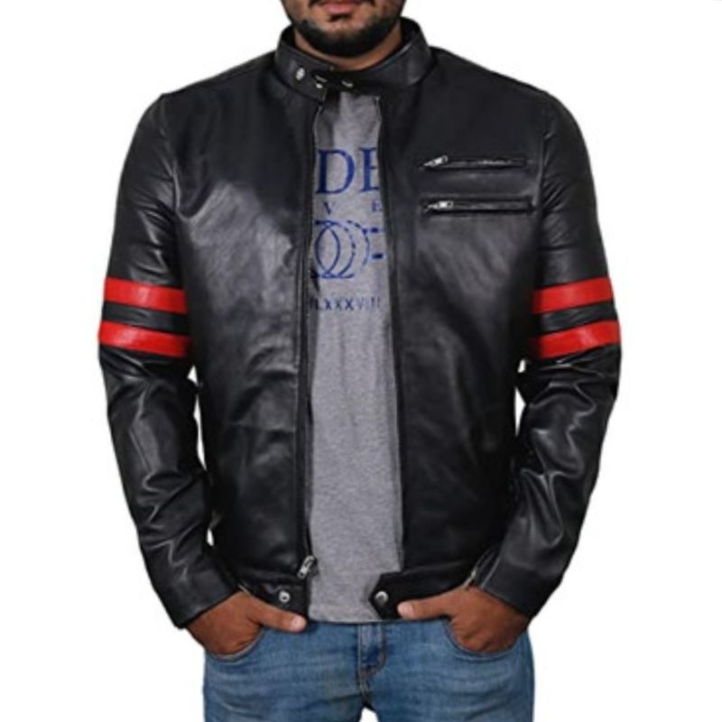 Jual jaket semi kulit jaket Bandung jaket sintesis | Shopee Indonesia