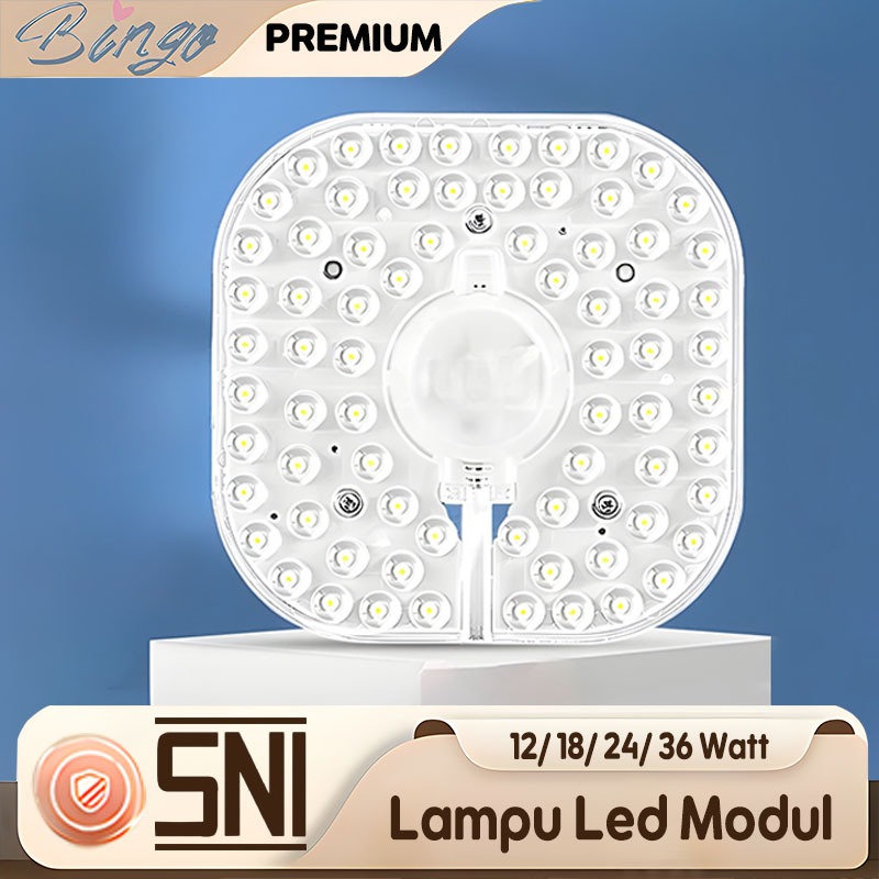 Jual Lampu LED Ceiling Modul Panel Lampu LED 12/18/24/36 Watt Putih ...