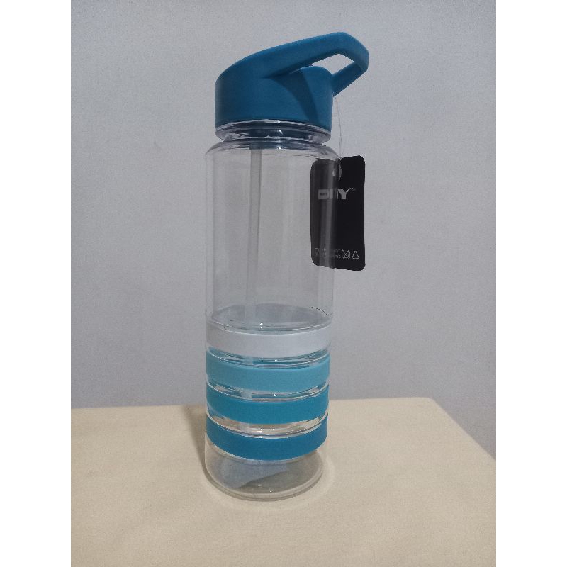Jual Botol Transparan/ Botol Minum/ Tumbler Olahraga/ Water Bottle 600 ...