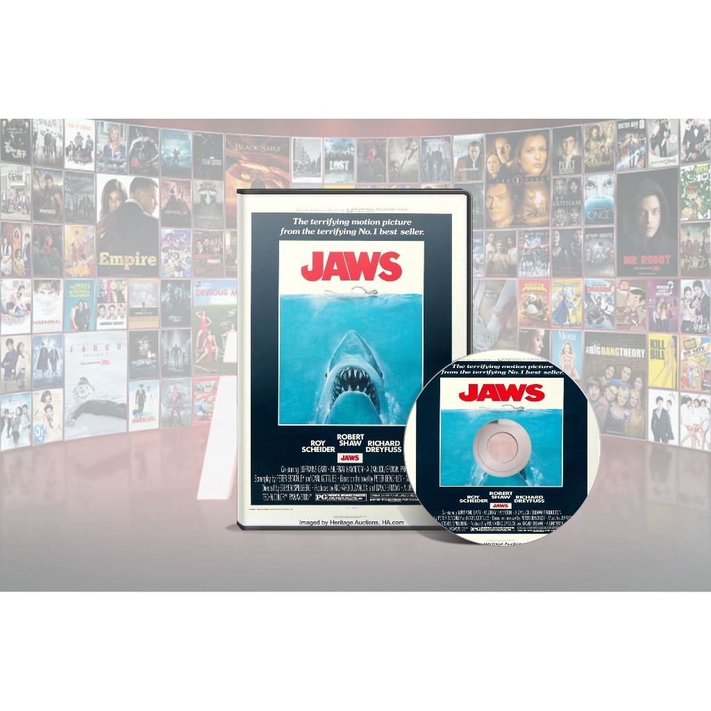 Jual Koleksi DVD Film Jaws & Jaws 2 & Jaws 3D & Jaws The Revenge (1975 ...