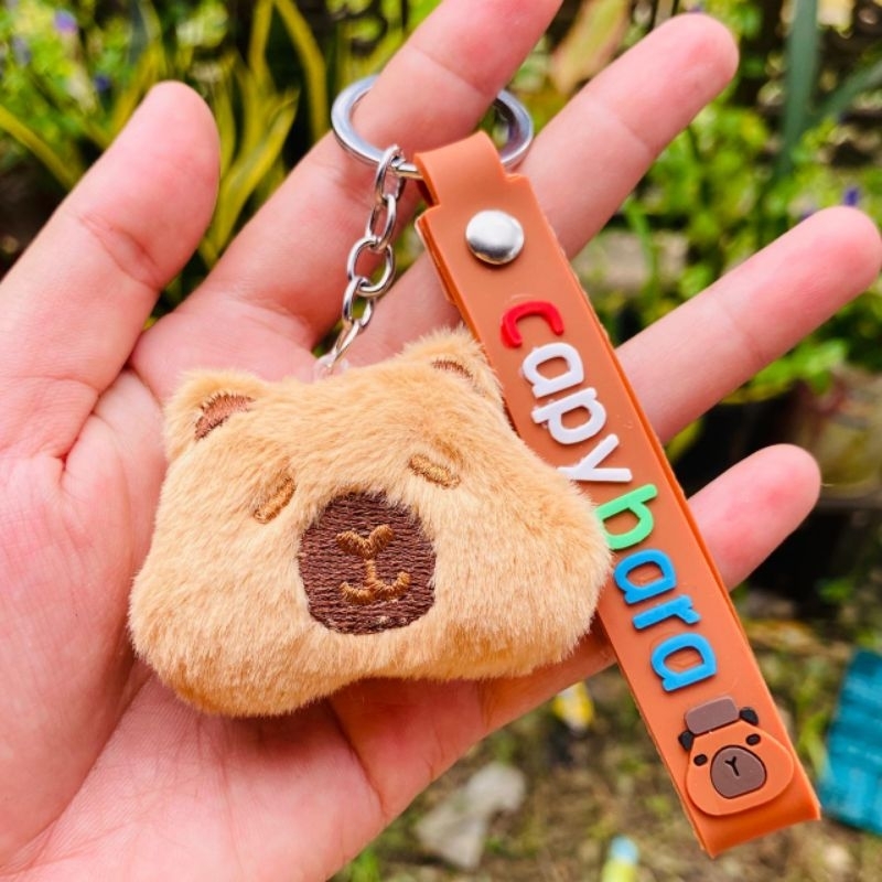Jual GANCI LABUBU PITA AKSESORIS GANTUNGAN KUNCI BONEKA CAPYBARA KECIL ...