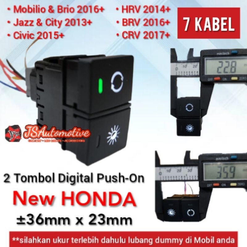 Jual BACA DESKRIPSI Switch Saklar Tombol Cetekan Dashboard Mobil New ...