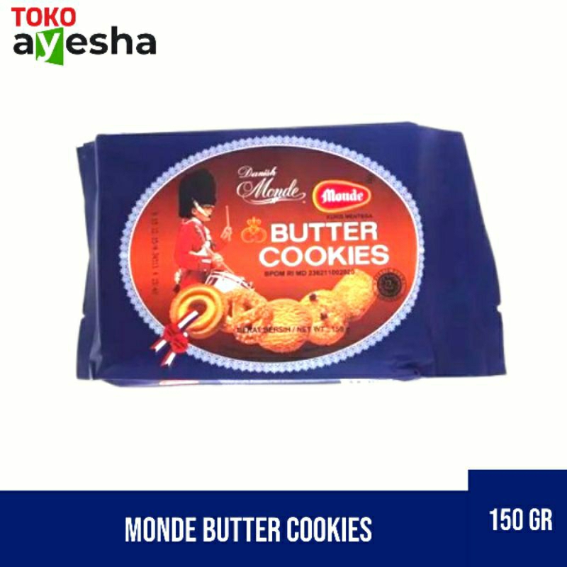 Jual Monde Butter Cookies 150 gr | Shopee Indonesia